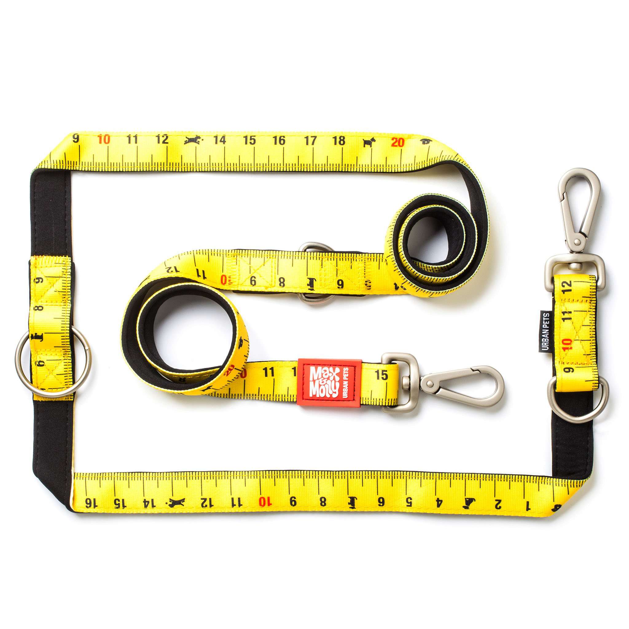 Max & Molly Original Guinzaglio-multi 200 cm Medium - Ruler ...